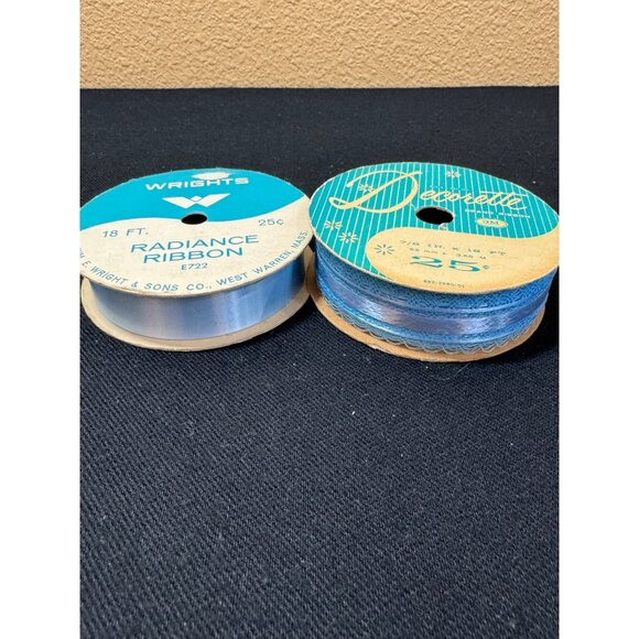 Vintage Ribbon | Office | Vintage Ribbon Blue Bundle Of 2 Spools | Poshmark
